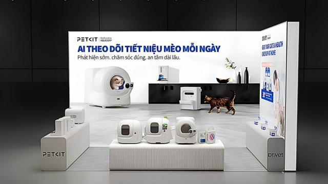 Check-in nhận quà cùng HeLiPet tại Petfair Vietnam 2026